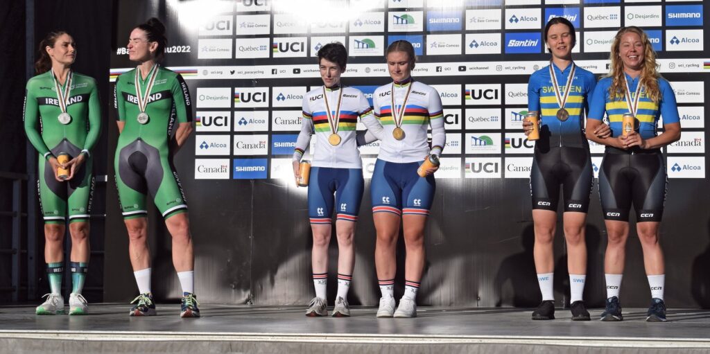 BILDEXTRA: Louise Jannering och Catrin Nilsson ordnade VM-brons ...